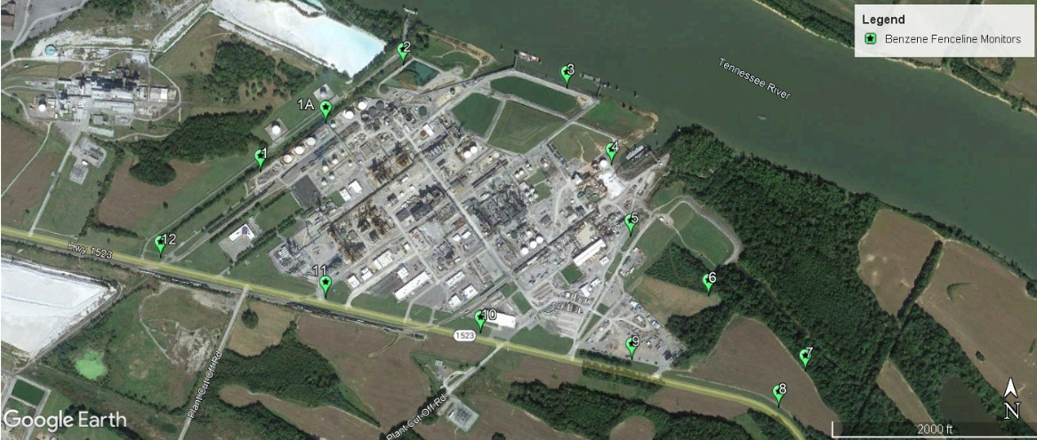 Fenceline Monitoring - Calvert City, Kentucky | Westlake